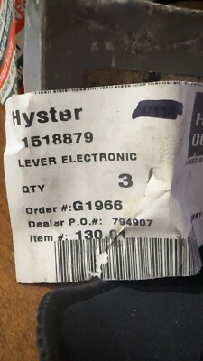 HYSTER 1518879 LEVER ELECTRONIC | eBay