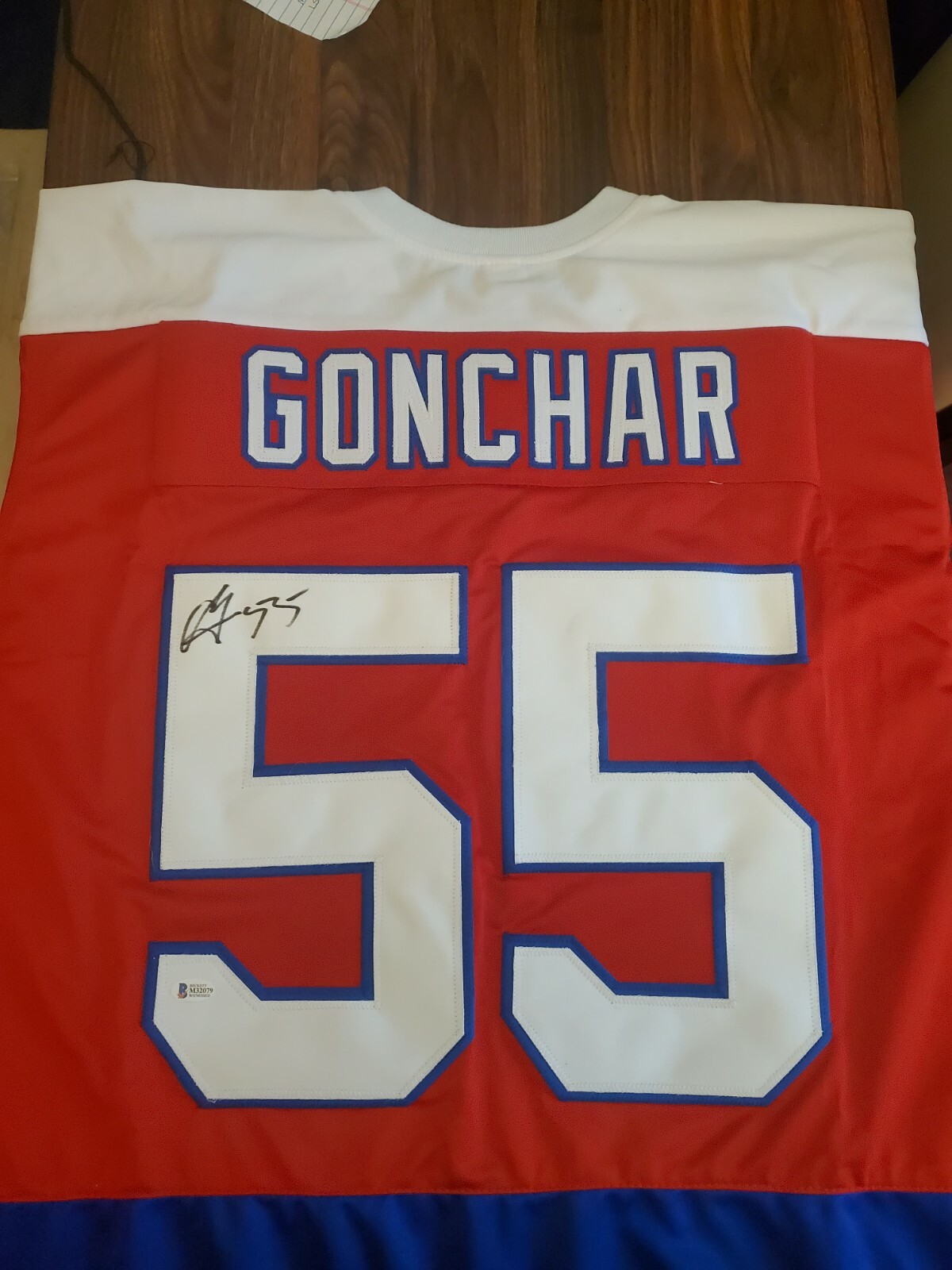 Sergei Gonchar Autographed/Signed Jersey Beckett Washington Capitals | eBay