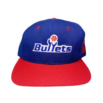Vtg Rare Nba Washington Bullets Two-Tone G Cap Snapback Hat | eBay