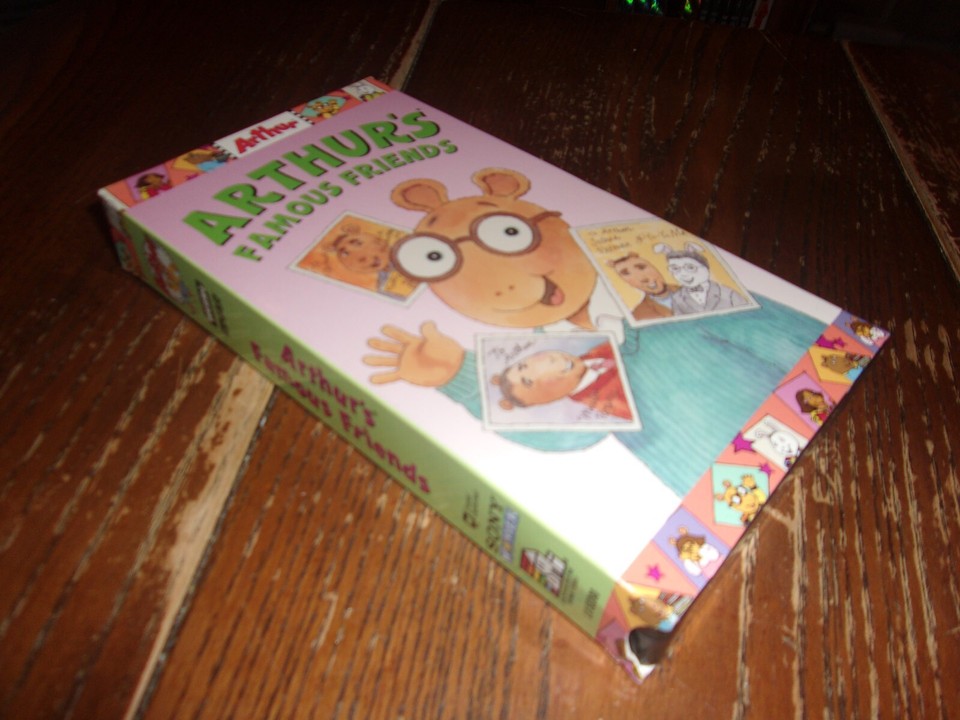 Arthur - Arthurs Famous Friends (VHS, 2000) 74645539034 | eBay
