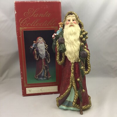 VTG Collectible Santa Windsor Collection 11.5" H | eBay