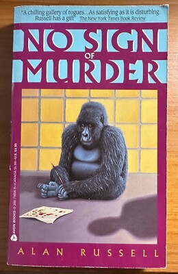 Alan Russell, No Sign of Murder, Paperback, New, Excellent Condition | eBay