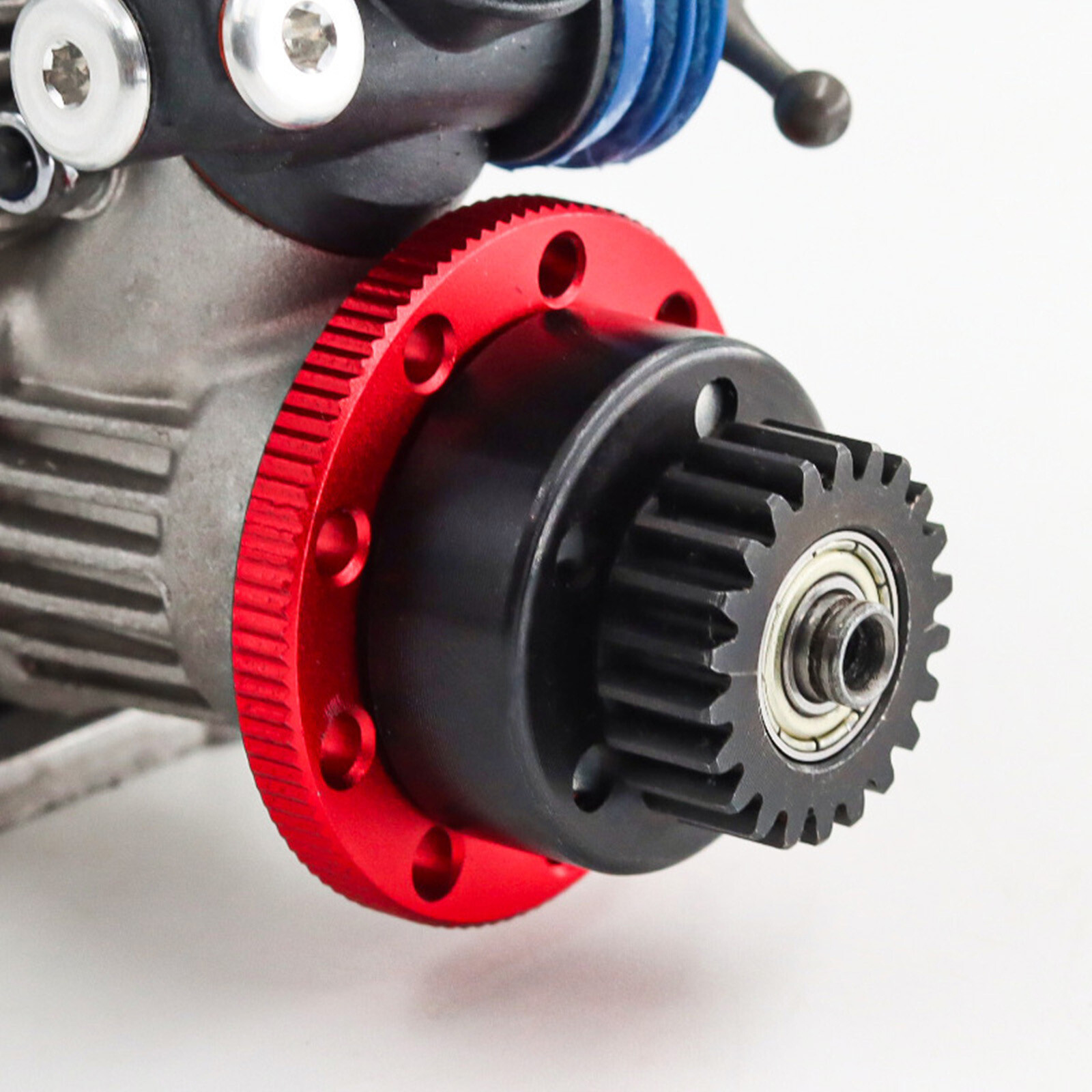 1 Set Aluminum Clutch Flywheel Kit For TRAXXAS 1/10 Nitro/Stampede RC ...