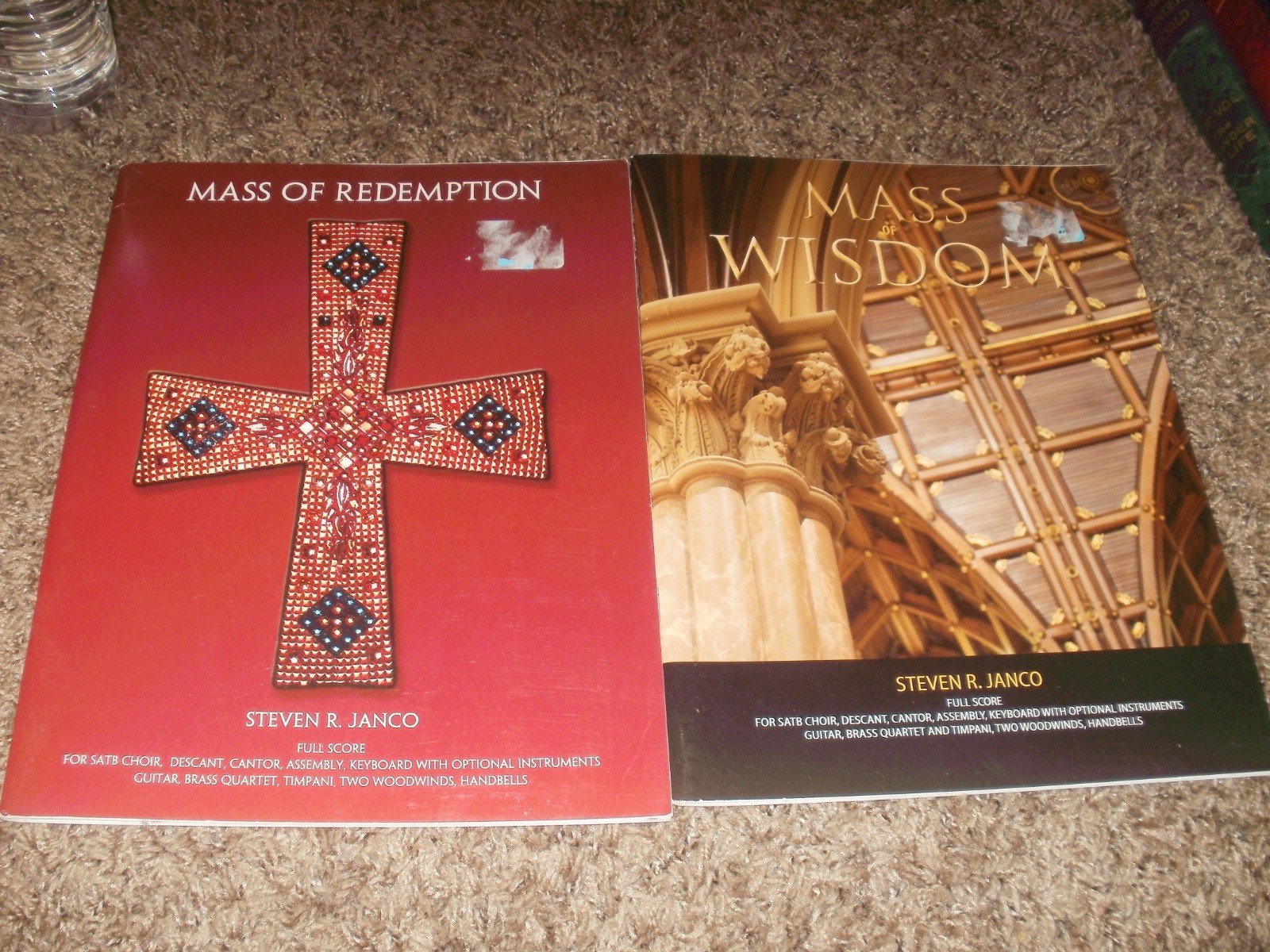 MASS OF REDEMPTION AND WISDOM Steven R. Janco FULL SCORE Music Books ...
