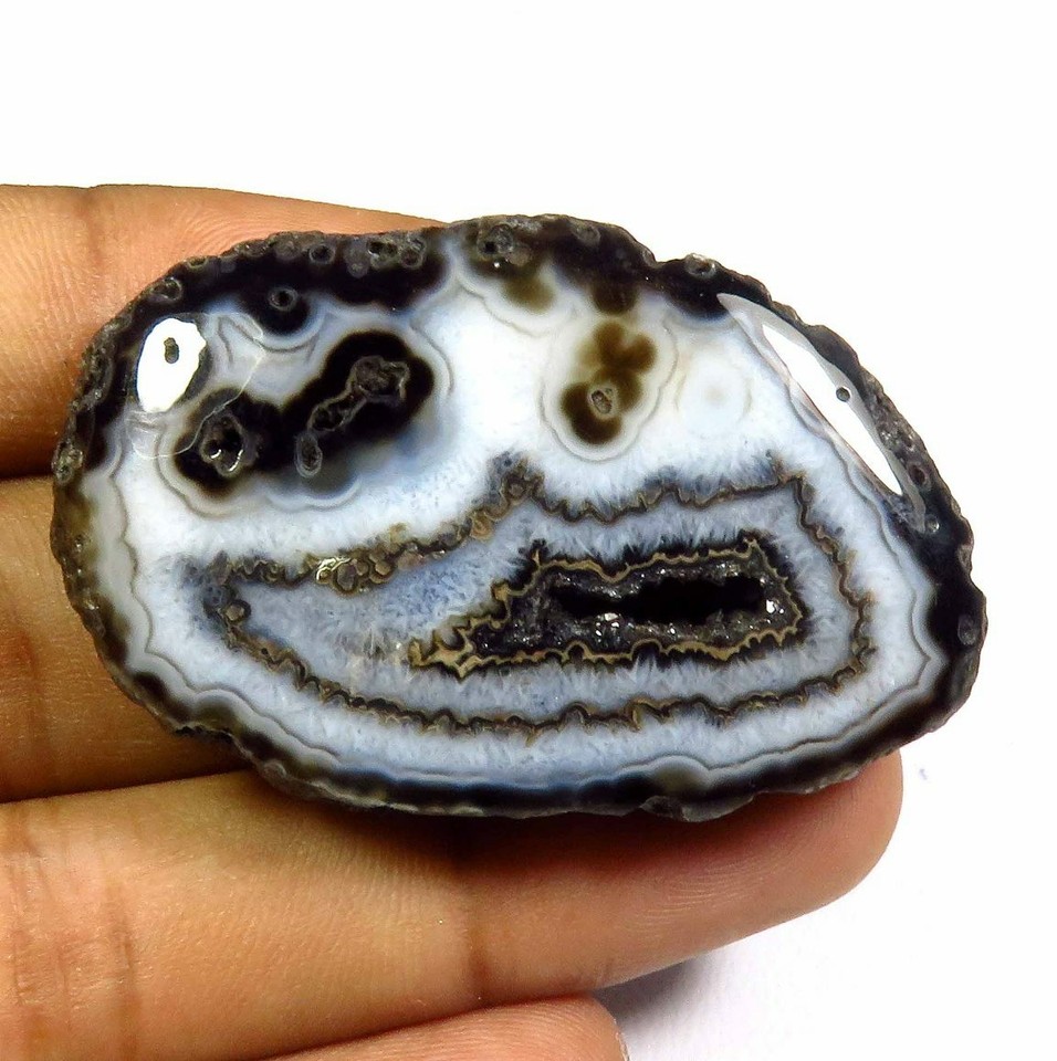 Natural Geode Slice Agate Gems Slice 75-417 Cts Smooth Polished ...