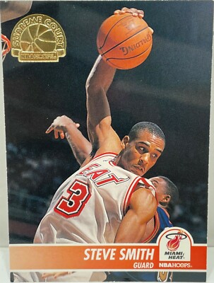 Card #SC24 Steve Smith 1994-95 NBA Hoops Supreme Court Basketball | eBay