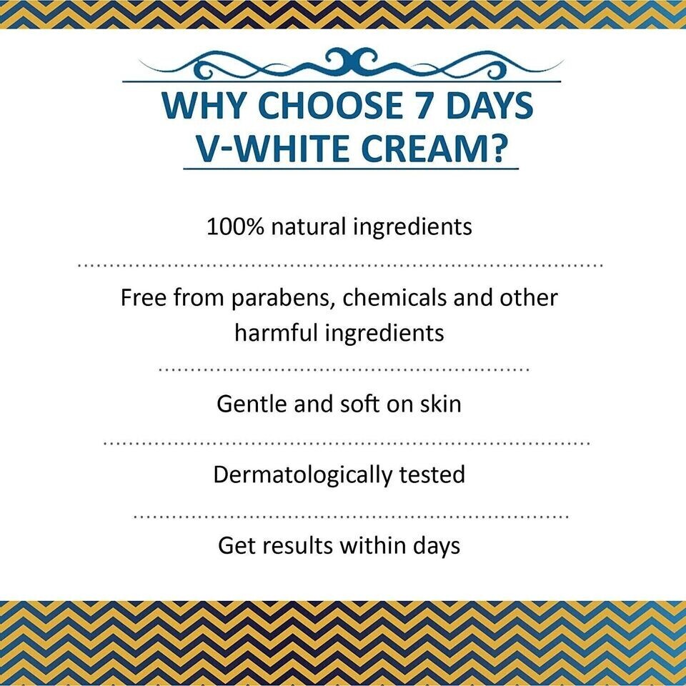 7 Days vignal lighting whitening cream for female - 100 GM | eBay