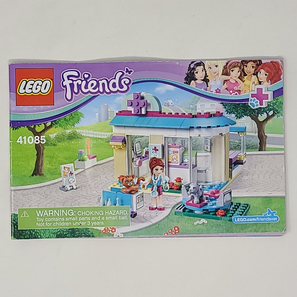 Lego Friends Vet Clinic Set 41085 100% Complete With Instructions | eBay