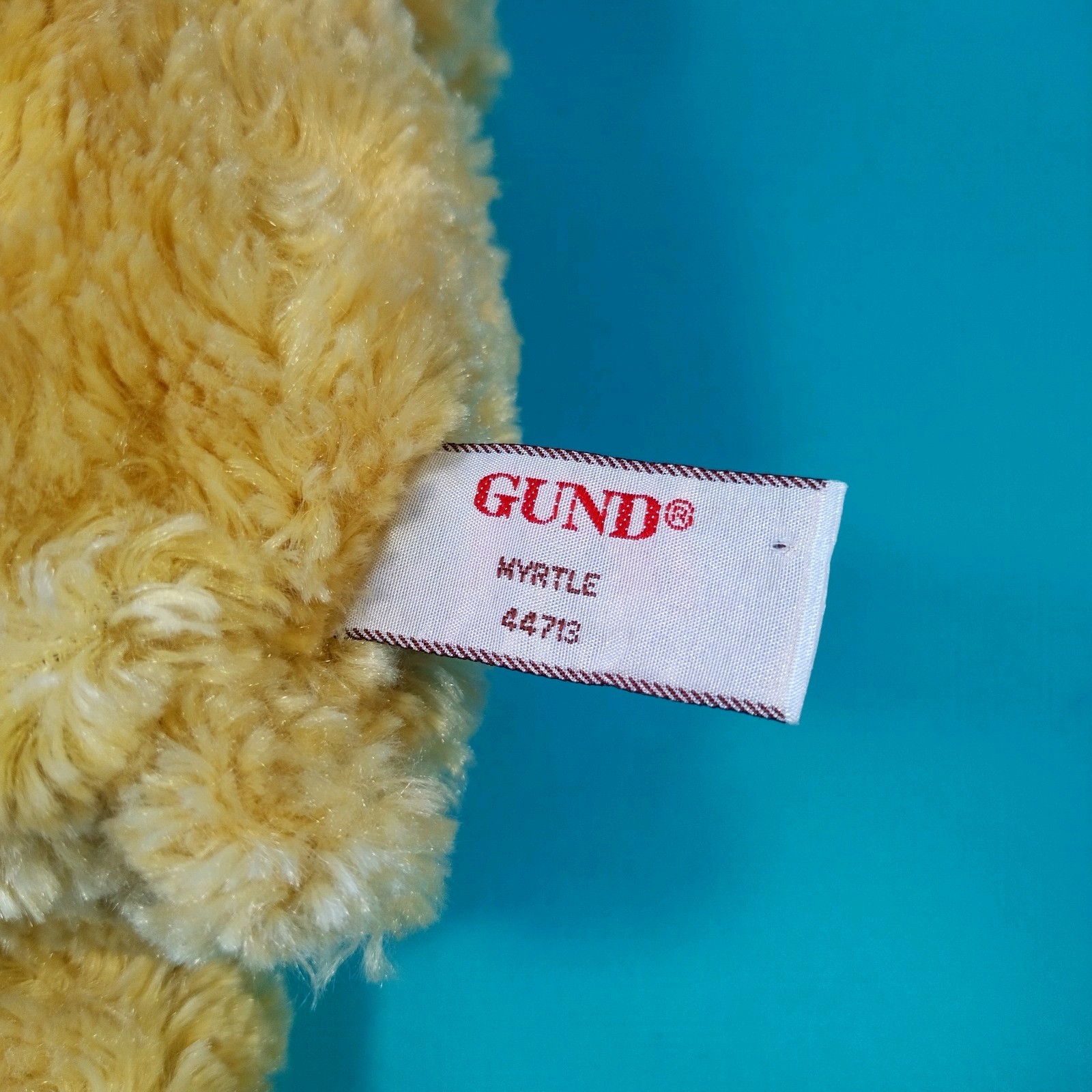 Gund 'Myrtle' teddy bear plush 44713 32cm | eBay UK