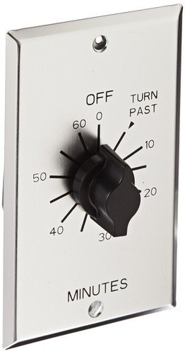 TORK C560M Spring-Wound In-Wall Twist Timer with Commercial Style Metal ...