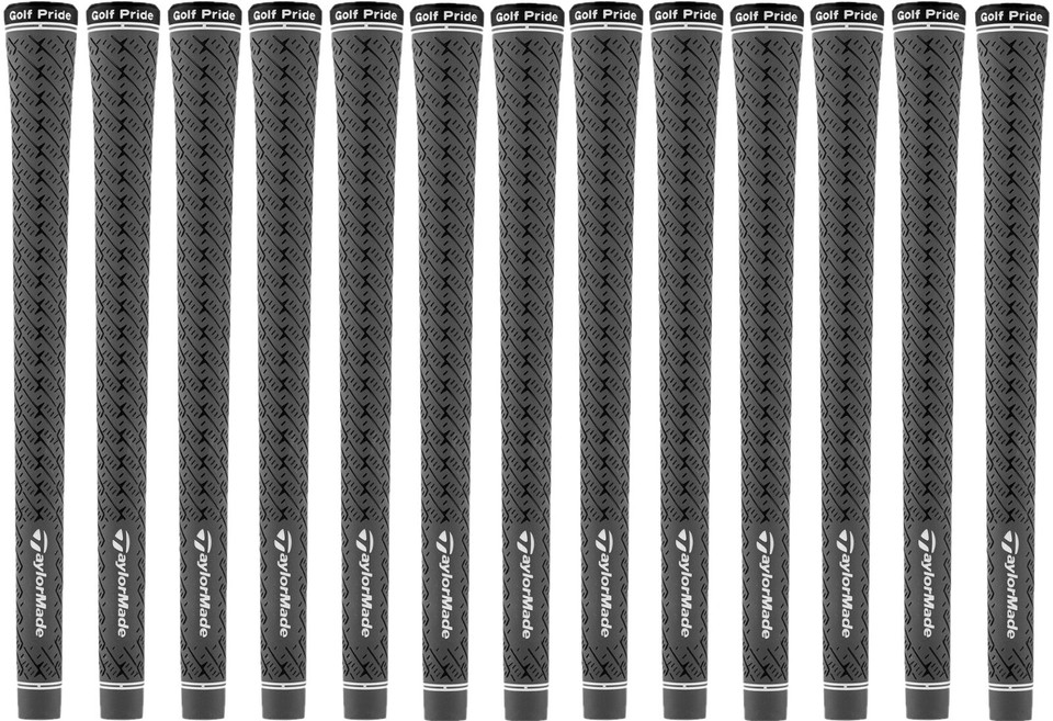 TaylorMade Z-Grips Standard Grey/Black Golf Club Grips CORE .580" Round ...