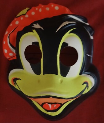 Vintage 1960s DAFFY DUCK Halloween Mask - Warner Brothers | eBay