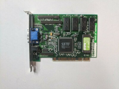 Diamond Multimedia Stealth 3D 2000 S3 VIRGE Video Graphics Card ...