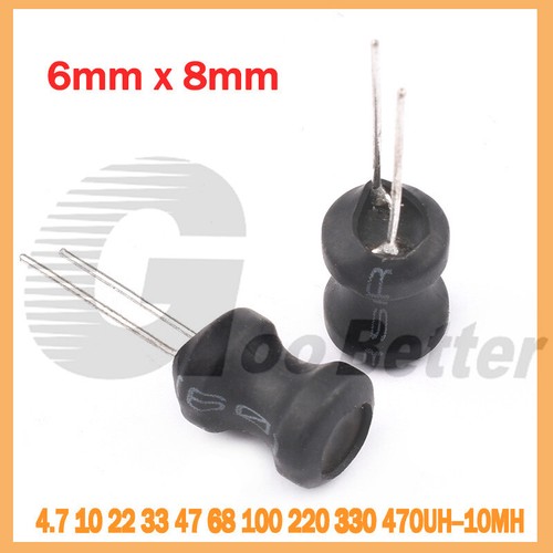 Ferrit-Drossel Spule - Radial - 4,7 10 22 33 47 68 100 220 330 470UH ...