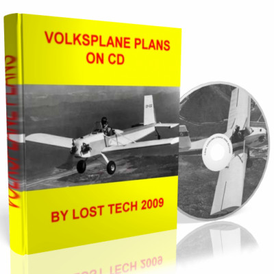 ULTRALIGHT AIRPLANE VOLKSPLANE VP1 & VP2 PLANS ON CD | eBay