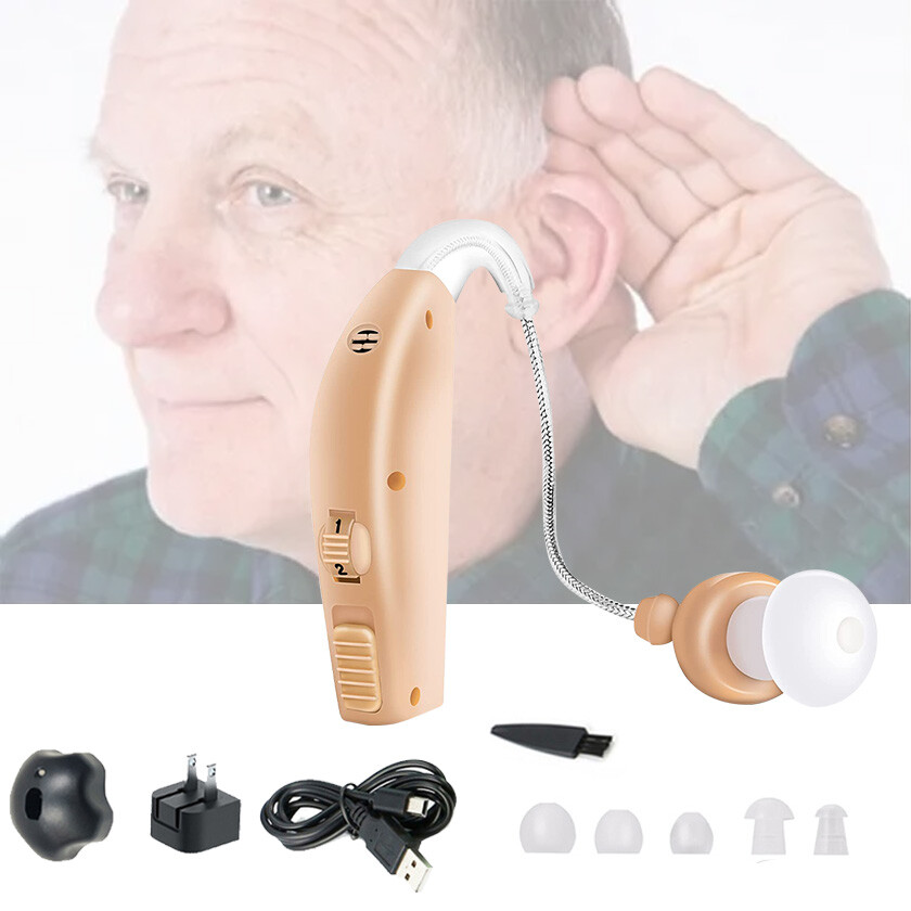 Mini Digital Hearing Aids Invisible In Ear Small Sound Voice Amplifier ...