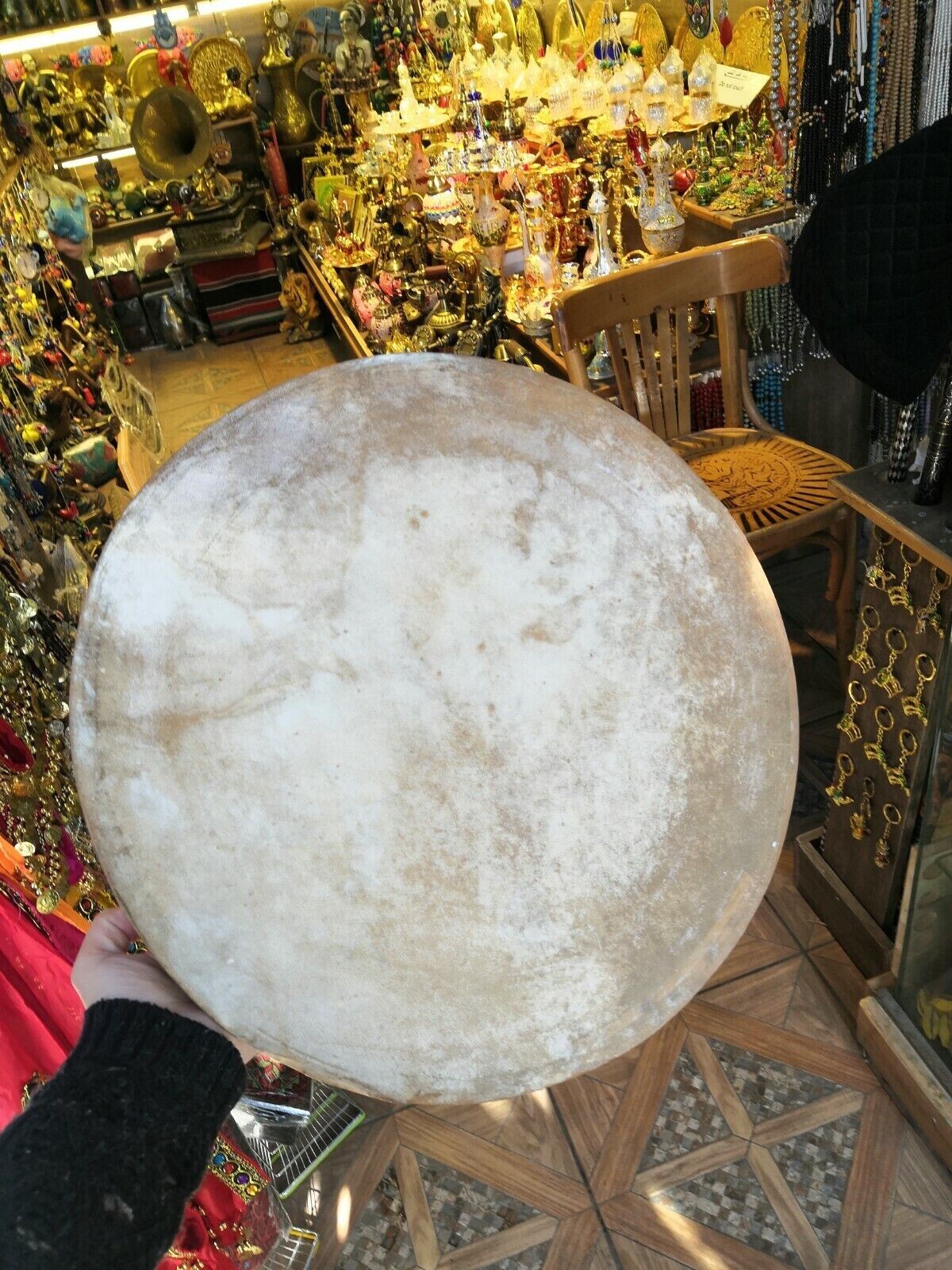 Egyptian Professional Islamic Wooden DAFF Musical instrument percussion ...