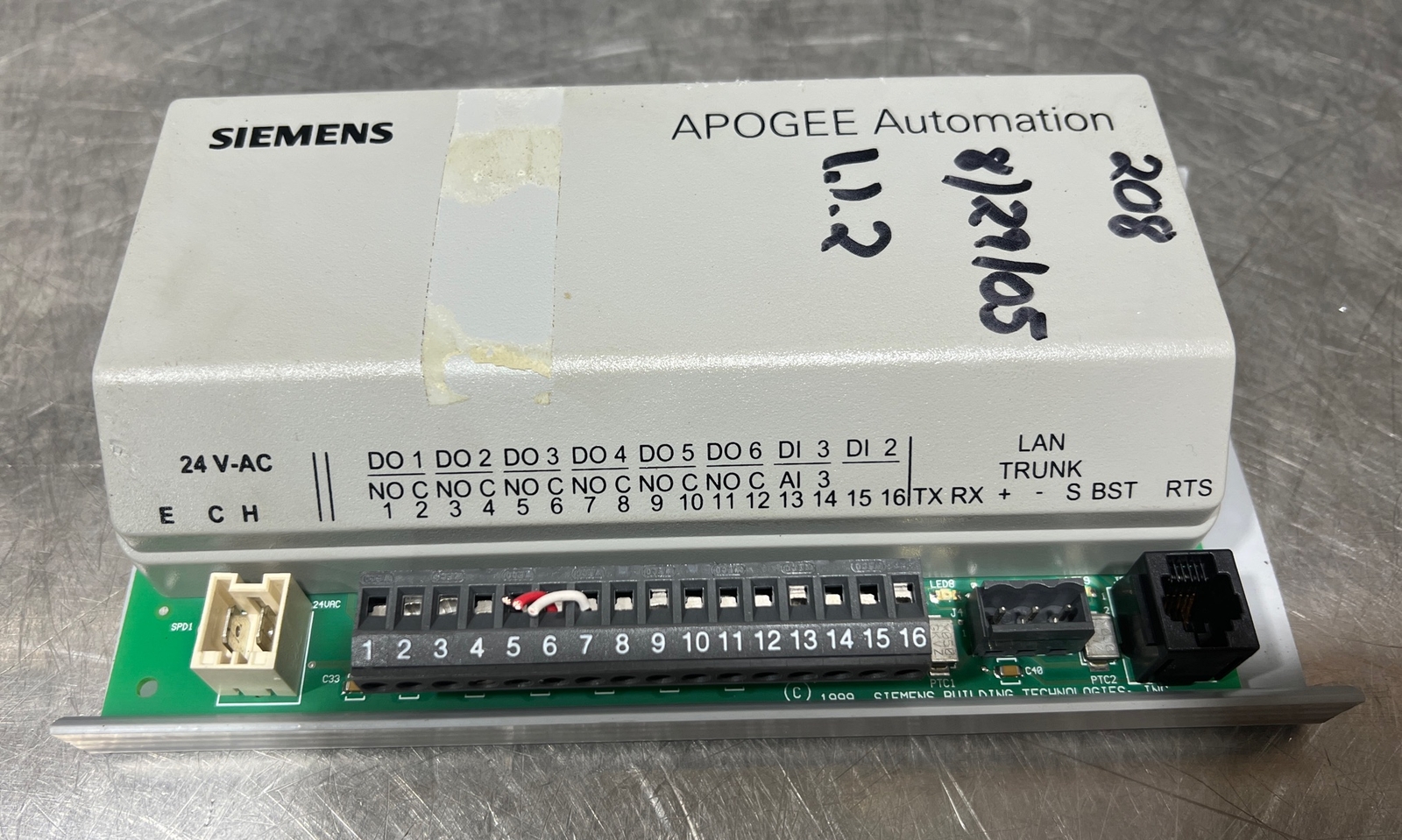 SIEMENS APOGEE Terminal Equipment Controller 540-110 Used Surplus | eBay