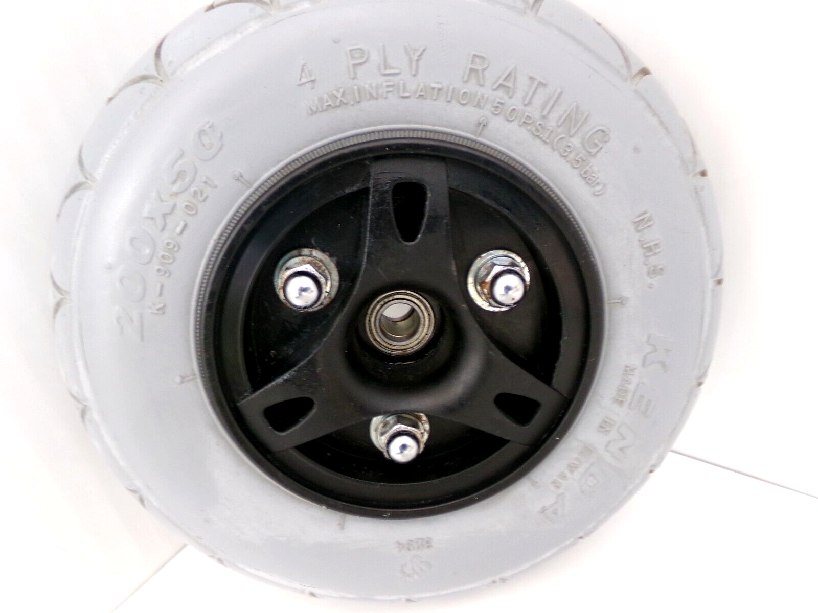 DAYS STRIDER MINI 4 mobility scooter spare parts. FRONT WHEEL 200 x 50 ...