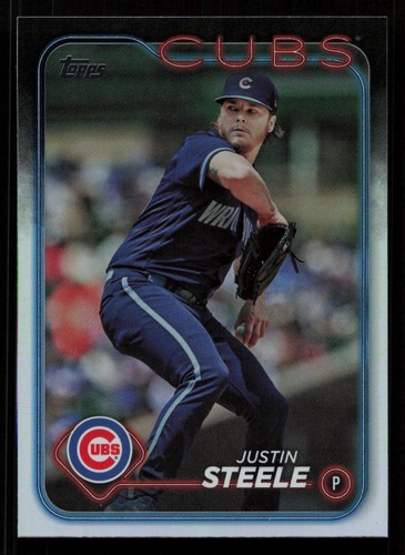 2024 Topps Justin Steele #318 Chicago Cubs Baseball Card | eBay