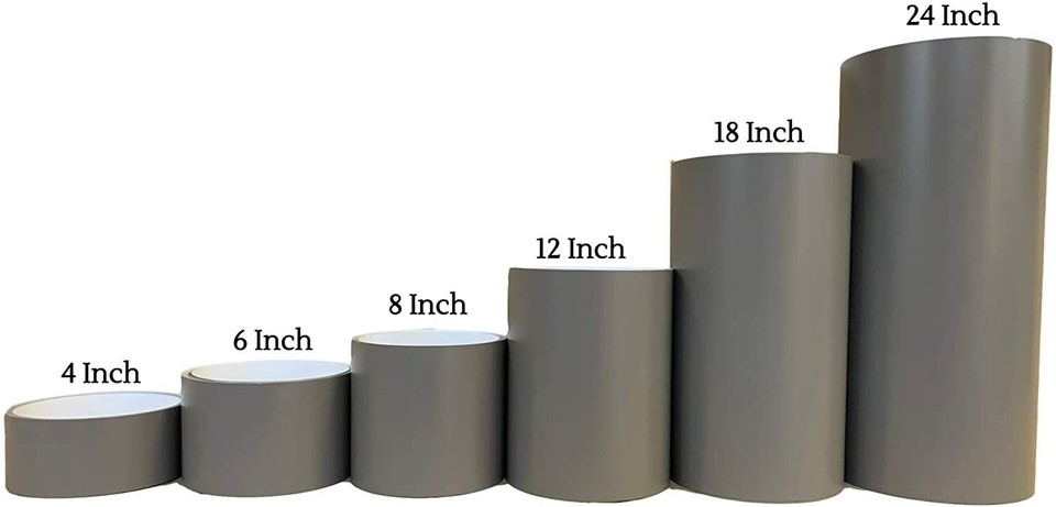 Aluminum Vinyl Siding Trim Coil (50 FT Rolls) Each Roll Has Free 1.25 ...