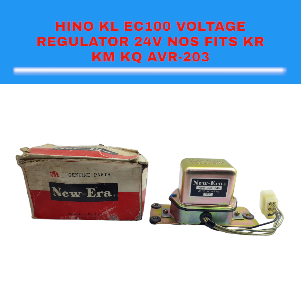 For Hino KL EC100 Voltage Regulator 24V NOS Fits KR KM KQ AVR-203 | eBay