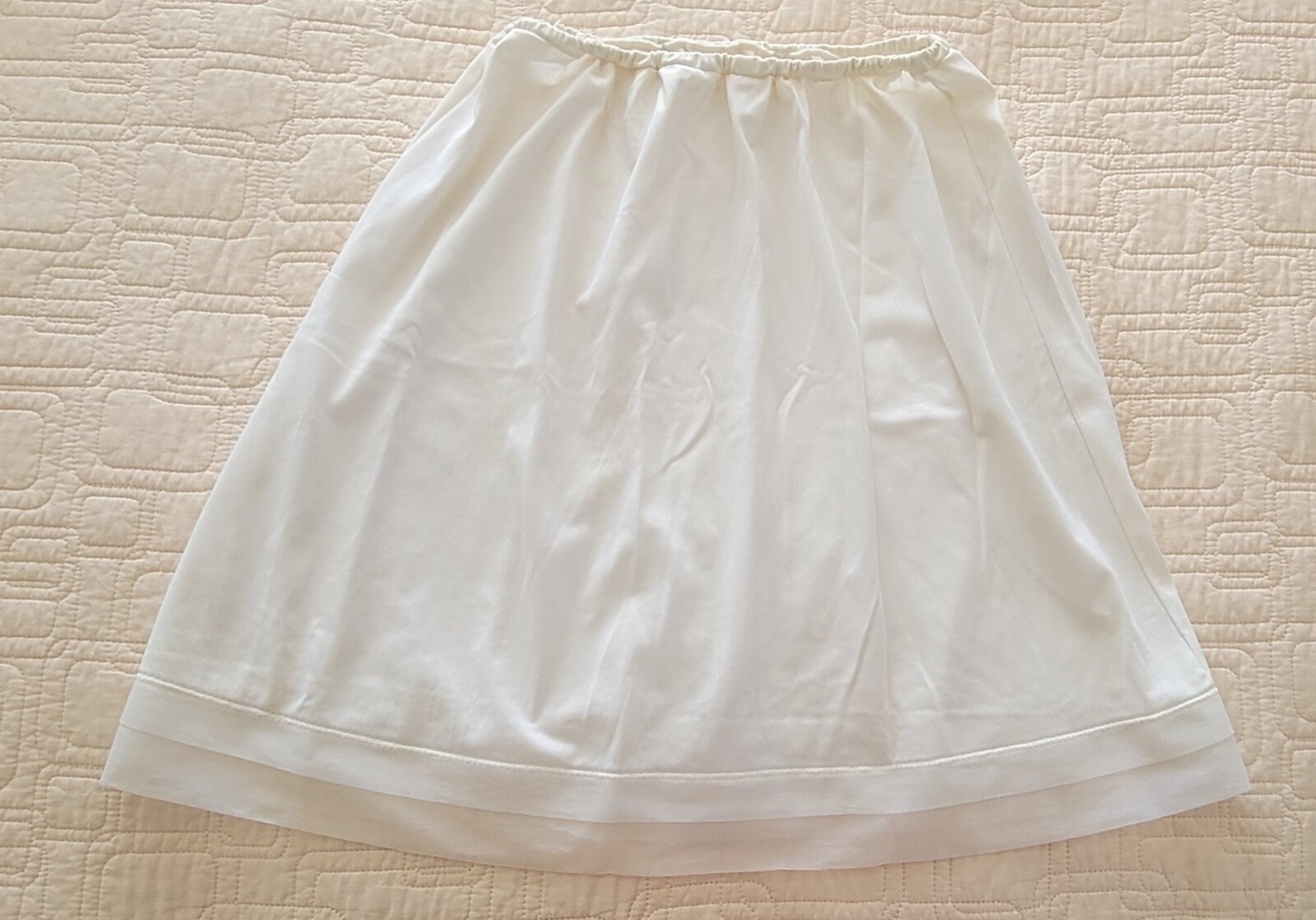 Vintage Van Raalte Half Slip Lace White Small Dupon… - Gem