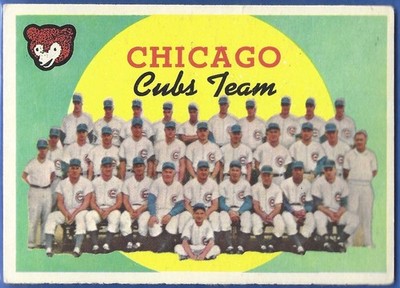 1959 Topps - Chicago Cubs Team Check List #304 VG-VGEX | eBay
