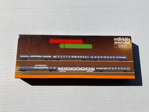 MÄRKLIN 87845 Z Scale Baltimore & Ohio Passenger Mini Club Car Set ...