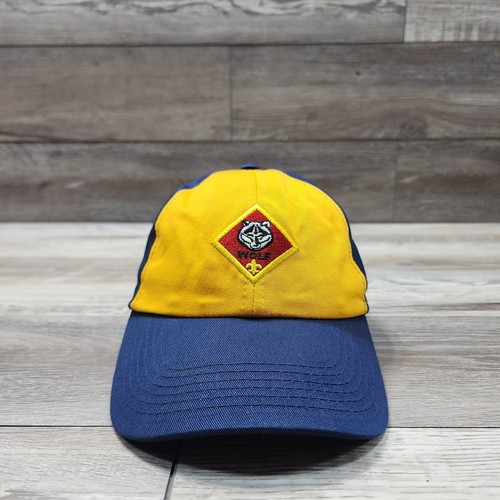 Boy Scouts Wolf Hat Cap Adjustable StrapBack Relaxed Adult Embroidered ...