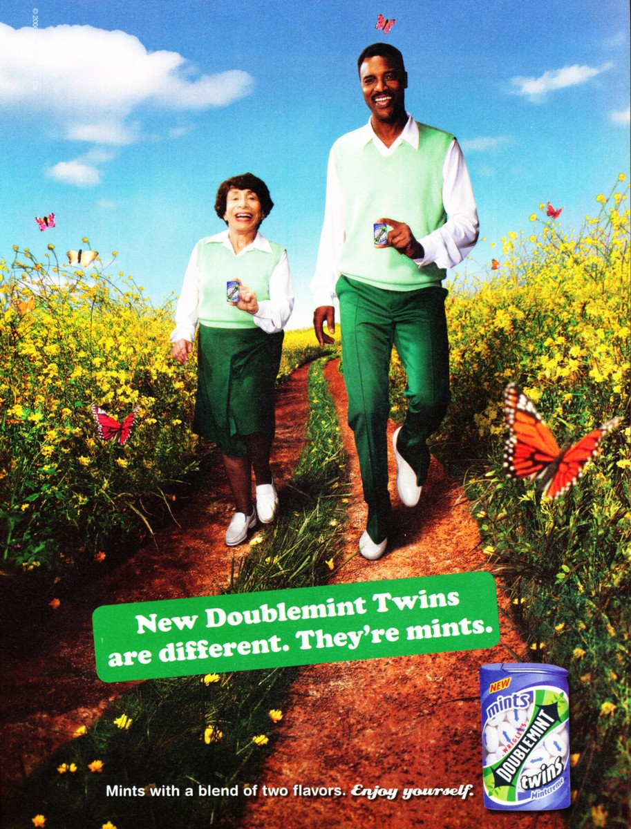 Doublemint Gum Twins Ad