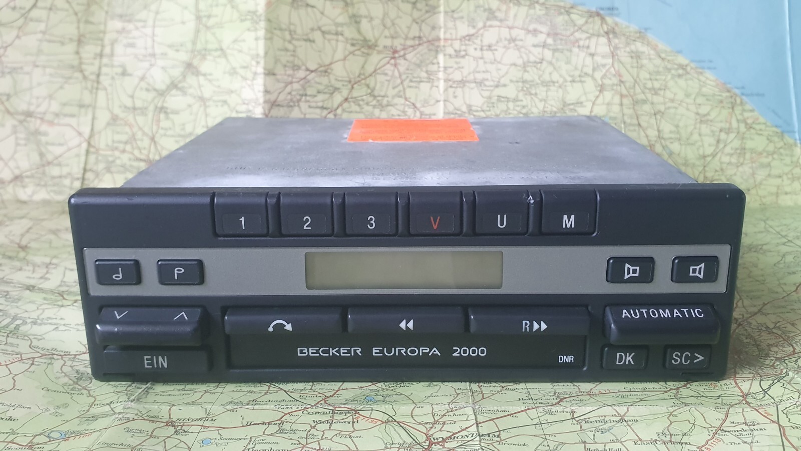 Becker Europa 2000 Vintage 80s Cassette Car | Grelly UK