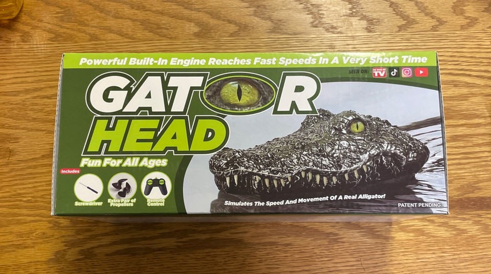Gator Head Remote Control Battery Operated Up To 150 Feet Signal Range ...