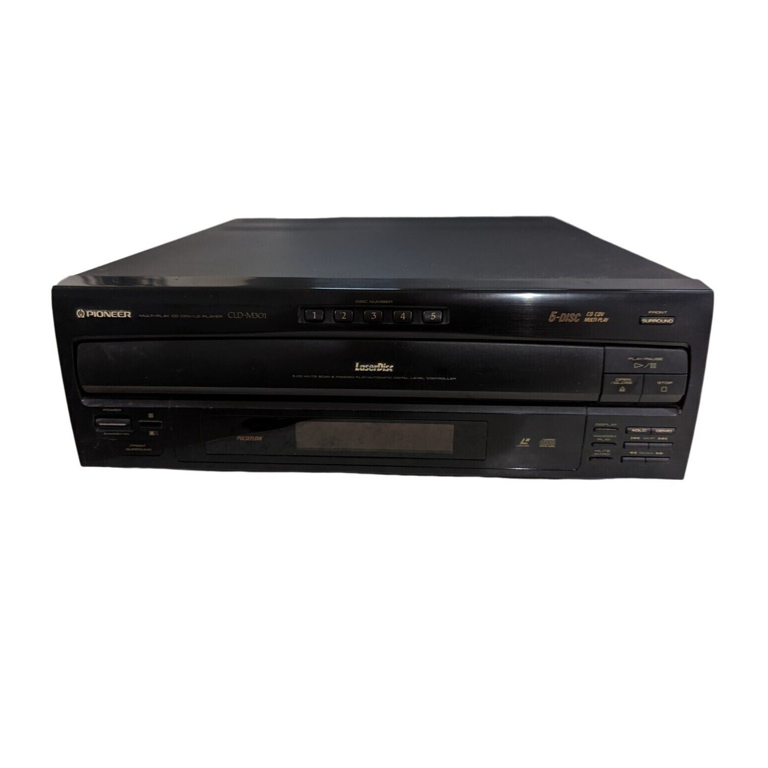 PIONEER CLD-M301 5 CD Changer Laser Disc Player PARTS REPAIR AS IS ...