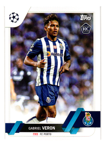 2022-23 UEFA Champions League Base Card #76 Gabriel Veron - FC Porto RC ...