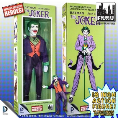 Retro DC Comics Series 1 The Joker 18" Action Figure Figures Toy Co. | eBay