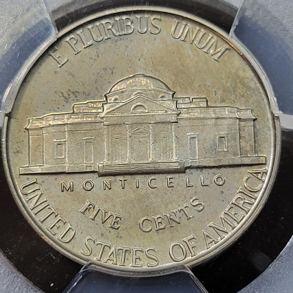 1942 Proof Jefferson Nickel 5c PCGS PR65 Nice Light Toning WW2 Era *M39 ...