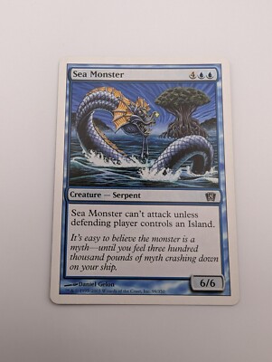 Magic The Gathering MTG 8th (Eighth) Edition - SEA MONSTER | eBay