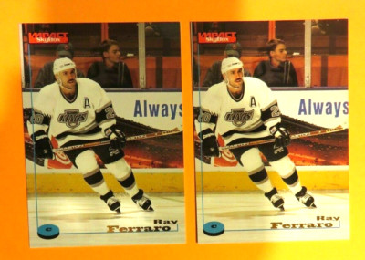 2 - 1996 Fleer/SkyBox, Los Angeles Kings - RAY FERRARO | eBay