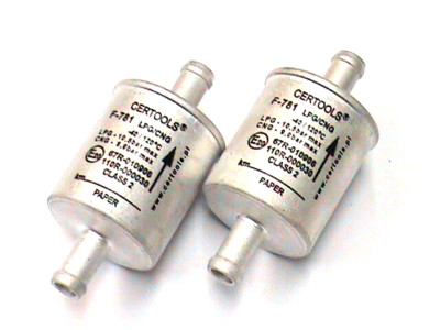 2 X LPG Autogas Filtro Gas Certools F781 - 12/12mm | eBay