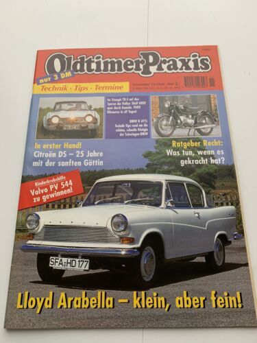 Oldtimer Praxis Zeitschrift Magazin Heft 11/1996 | eBay.de