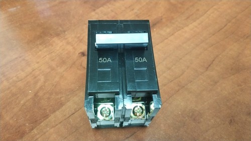 2 Pole 50 Amp 240 Volt Bolt-On Compatible Eaton Cutler Hammer BAB2050 ...