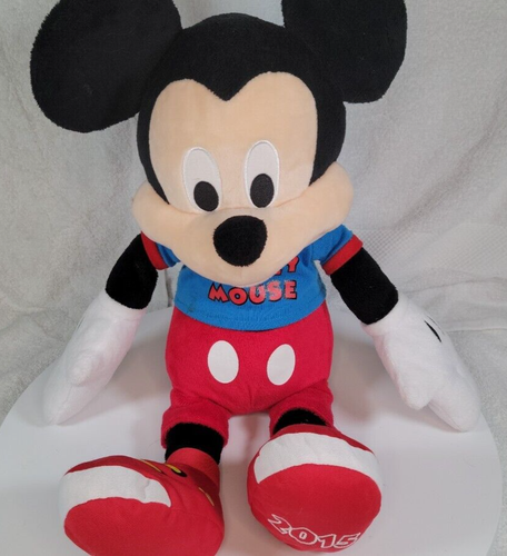 Disney 2015 Mickey Mouse 21" Plush | eBay