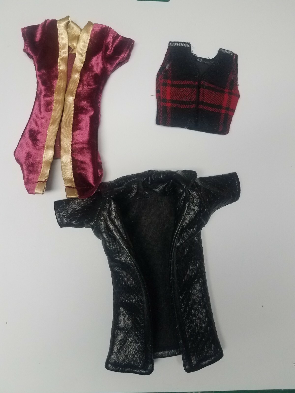 WWE WCW LOT Custom Botched Mattel Figure Clothing | eBay