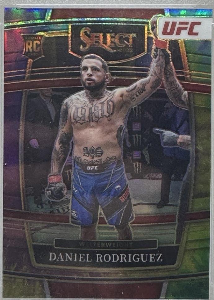 2022 Panini Select UFC - Concourse Daniel Rodriguez #21 Tie-Dye Prizm ...