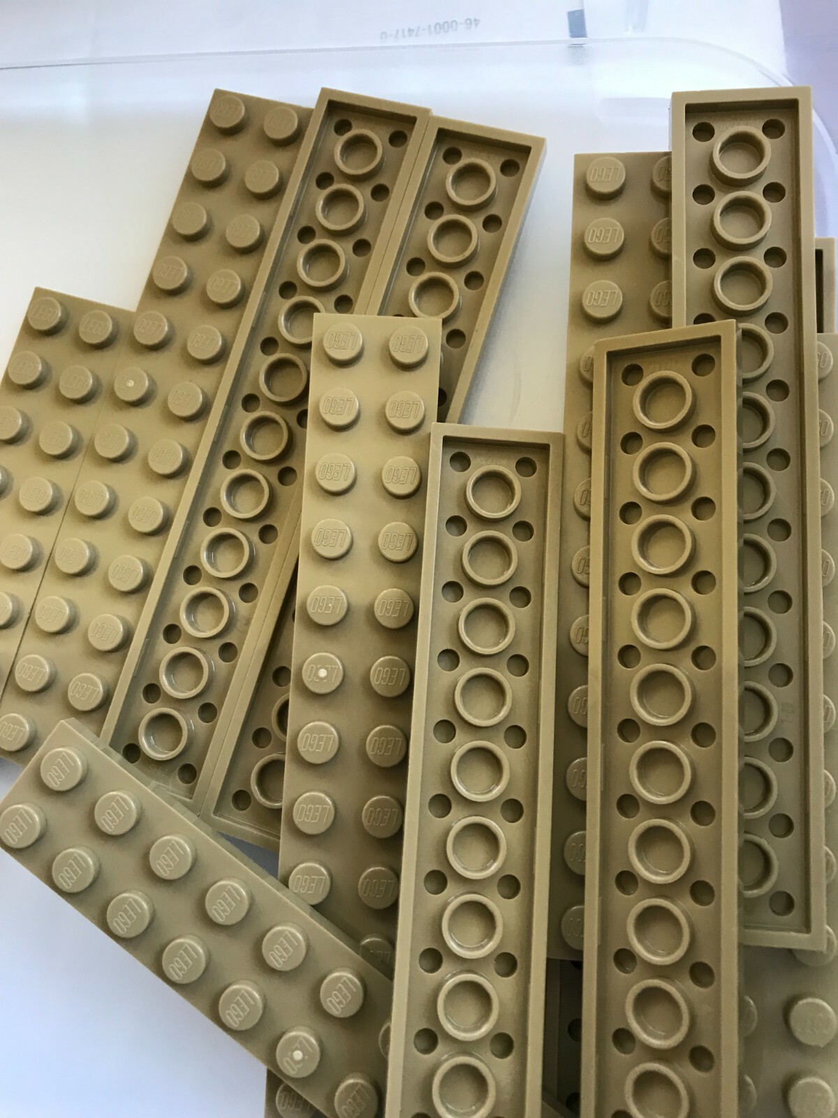 LEGO-BRAND NEW-#2445-DARK TAN-2 X 12 PLATE -5 PIECES | eBay