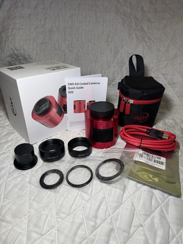 ZWO ASI294MC Pro Cooled Color Deep Sky 11.7MP CMOS Camera Sony 4/3 ...