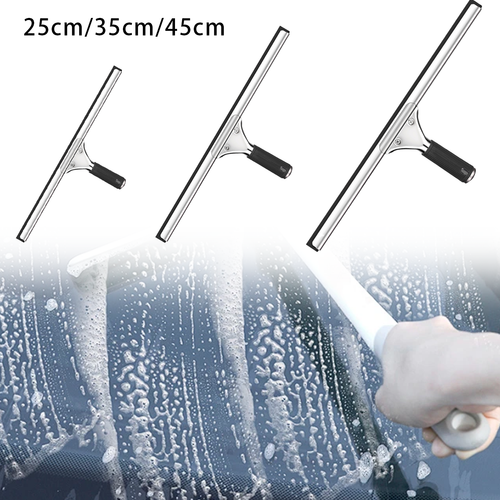 Professional 25-45cm Window Squeegee Glass Cleaner Applicator Rubber ...