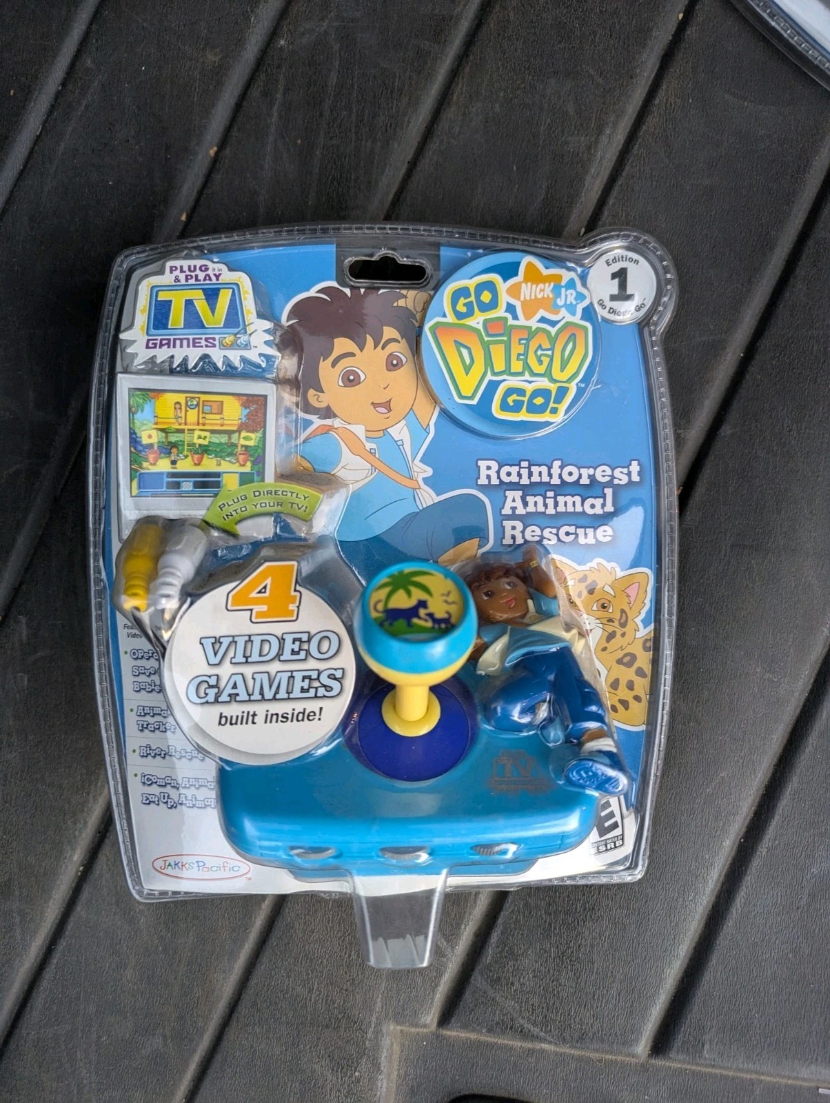 Go Diego Go Plug & Play TV Video Games 2006 Nick Jr Jakks (NEW) | eBay