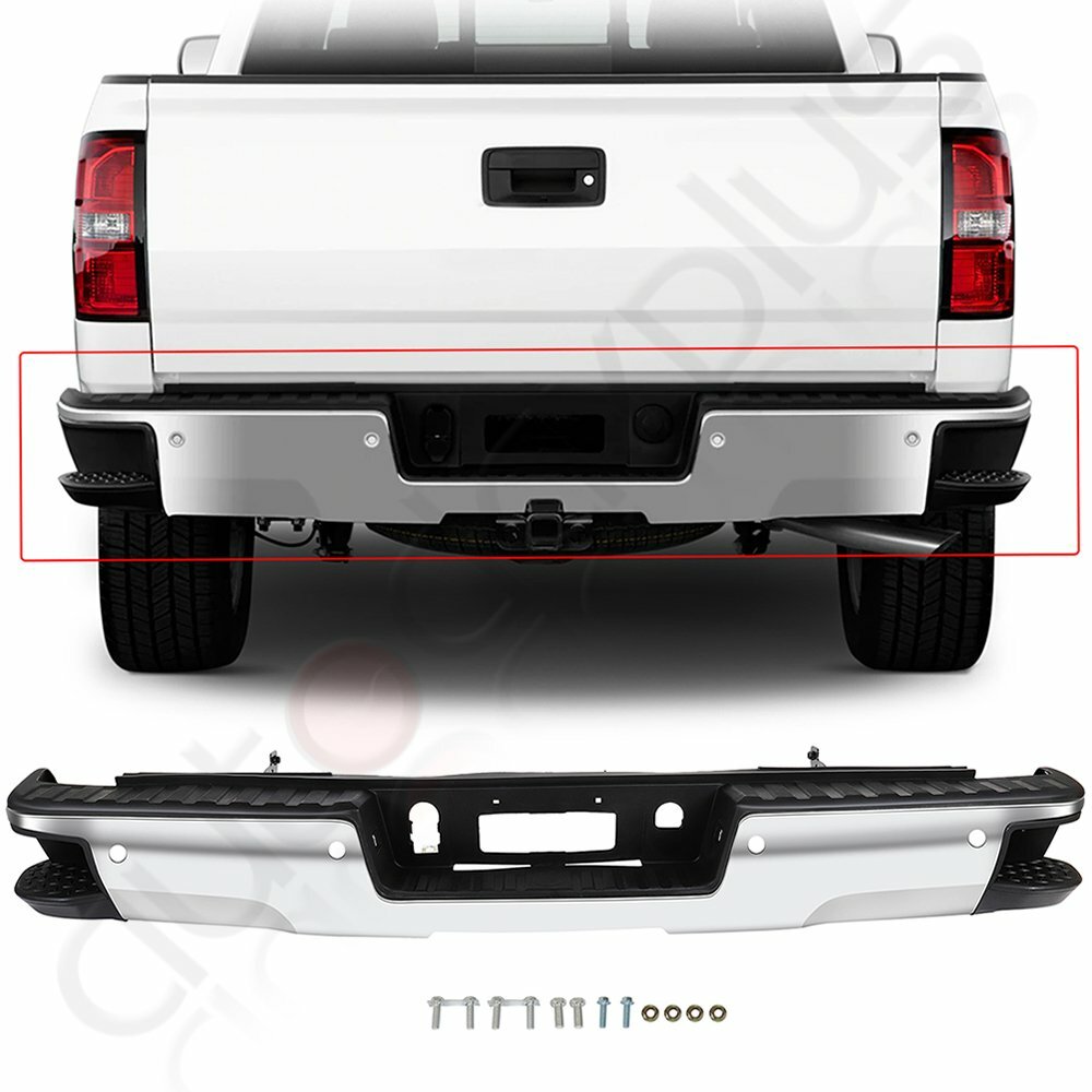Chevy Silverado Rear Bumper Rough Country Rear LED Bumper | Chevy